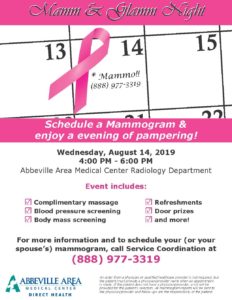 Mamm & Glamm | Abbeville Area Medical Center