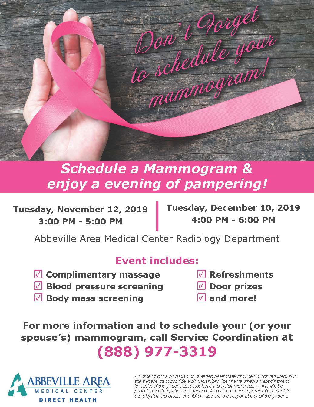 AAMC Mamm & Glamm | Abbeville Area Medical Center